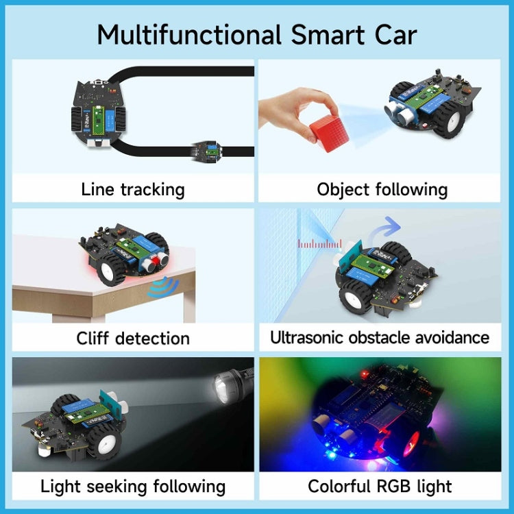 Yahboom Python Programming Smart Car Development Board Kit For Raspber