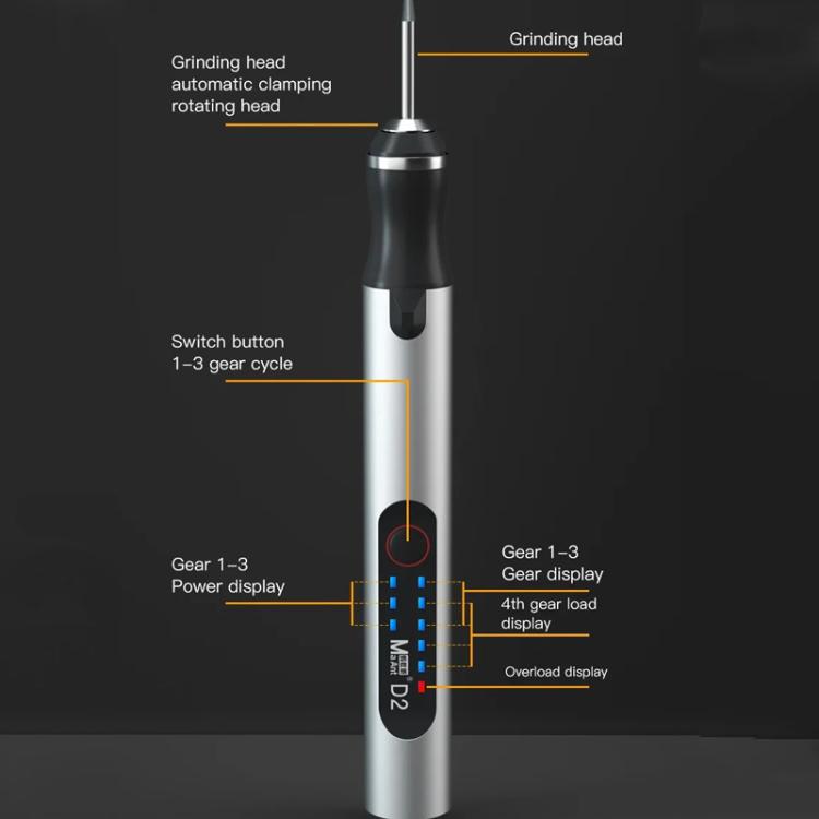 MaAnt D2 Rechargeable Speed Regulating Electric Grinding Pen Small San – Maverick Sales