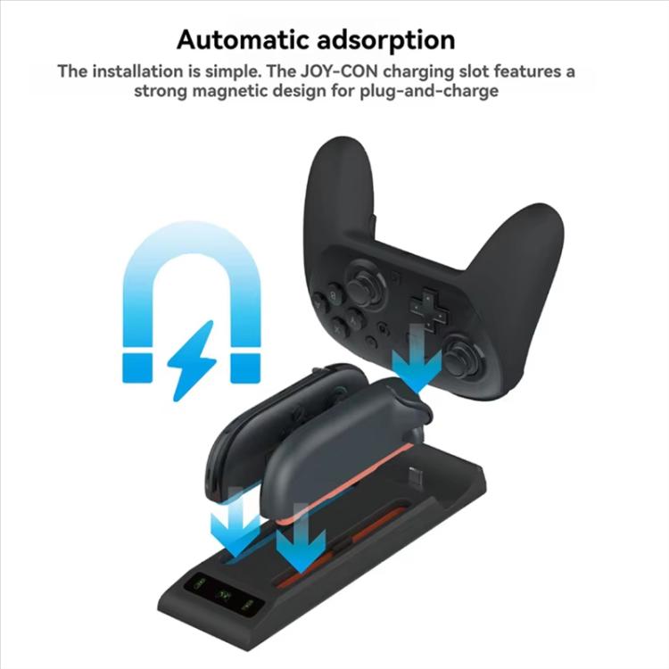 For Nintendo Switch 2 Pro & Joy-Con Controllers 3-in-1 Charging Dock w – Maverick Sales