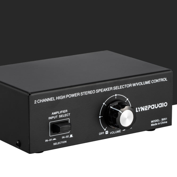 B051 2 Input And 1 Output Power Amplifier And Speaker Selection Switch – Maverick Sales
