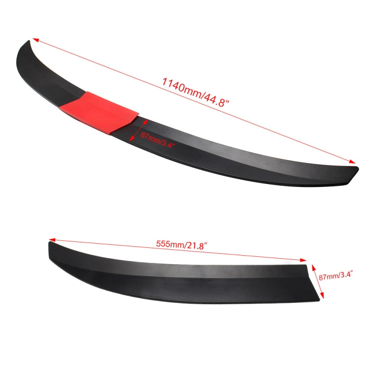 Car Modified ABS Three-stage Rear Wing Side Spoiler Lip – Maverick Sales