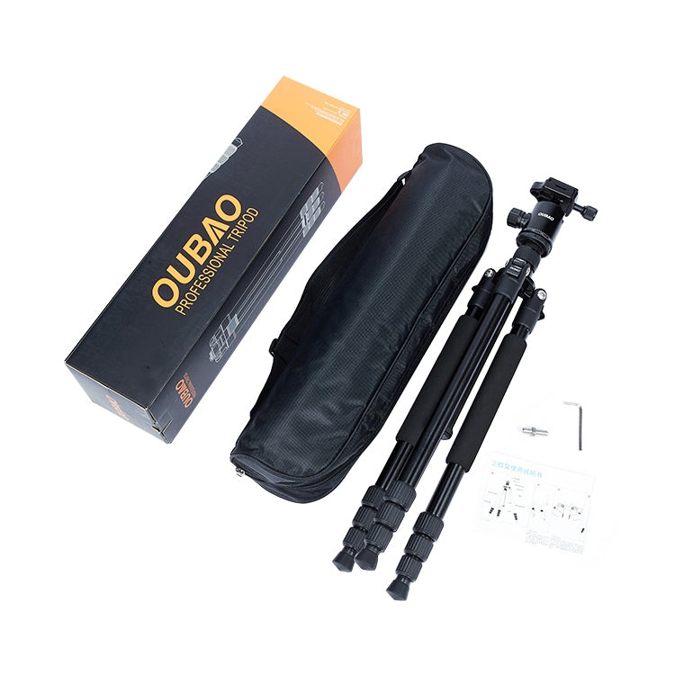 TRIOPO Oubao A-608S Adjustable Portable Aluminum Alloy Tripod with Bal ...