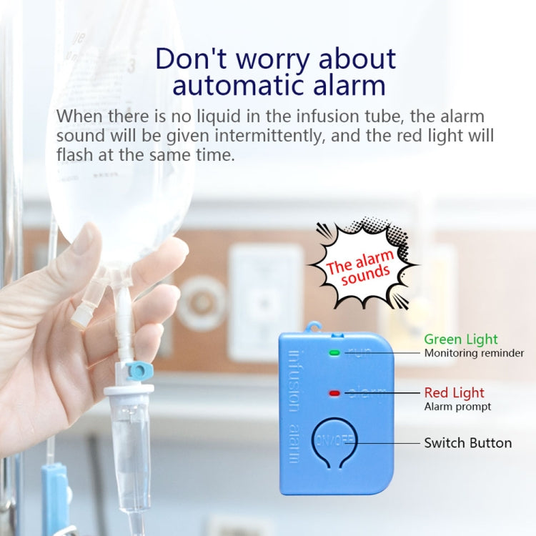 5 PCS BJYSY-001 Infusion Reminder Alarm Sensor Monitor Hospital Securi ...