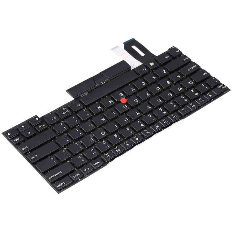 US Version Keyboard with Pointing For Lenovo Thinkpad T490S(Black ...