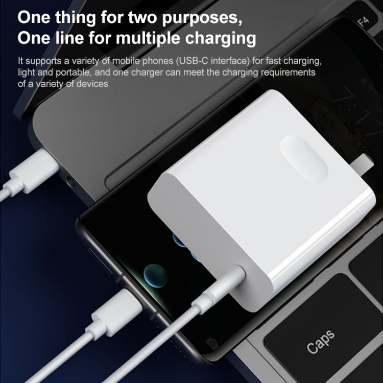 For Huawei MateBook Laptop Fast Charging Cable 65W Dual Type-C Interfa ...