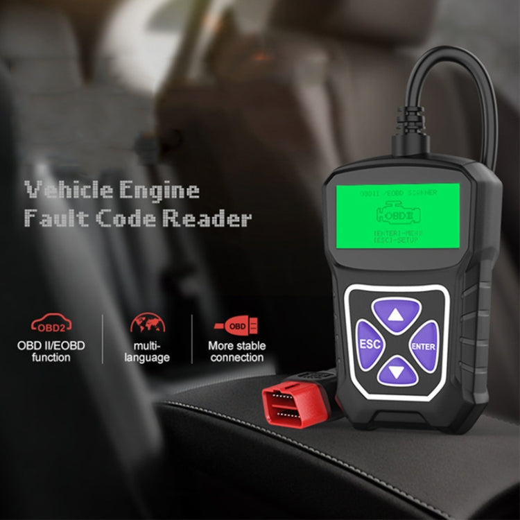 Obdprog MT100 OBD2 Scanner Car Engine Tester Car Diagnostic Tool ...