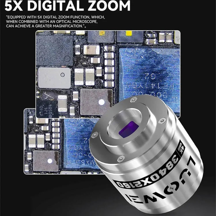 Luowei LW-GK40 UHD 4K Microscope Camera with 5X Digital Zoom / Custom ...