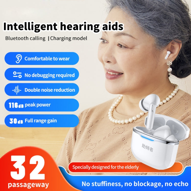 Bluetooth 5.3 In-ear AI Smart Recognition Hearing Aid(Black) – Maverick ...
