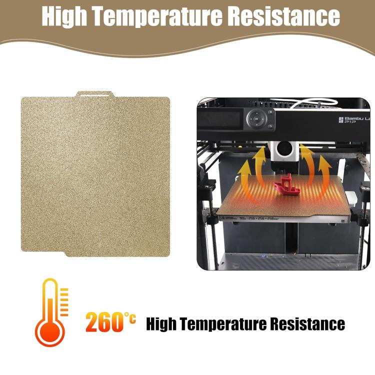 3D Printing Build Plate 257mm For Bambu Lab A1 Printer Platform, Style ...