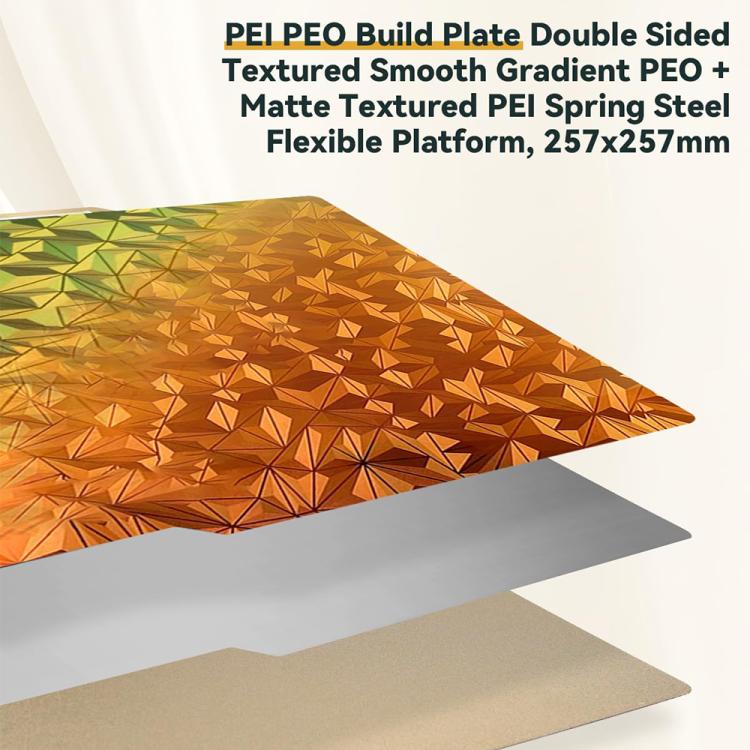 3D Printing Build Plate 257mm For Bambu Lab A1 Printer Platform, Style ...