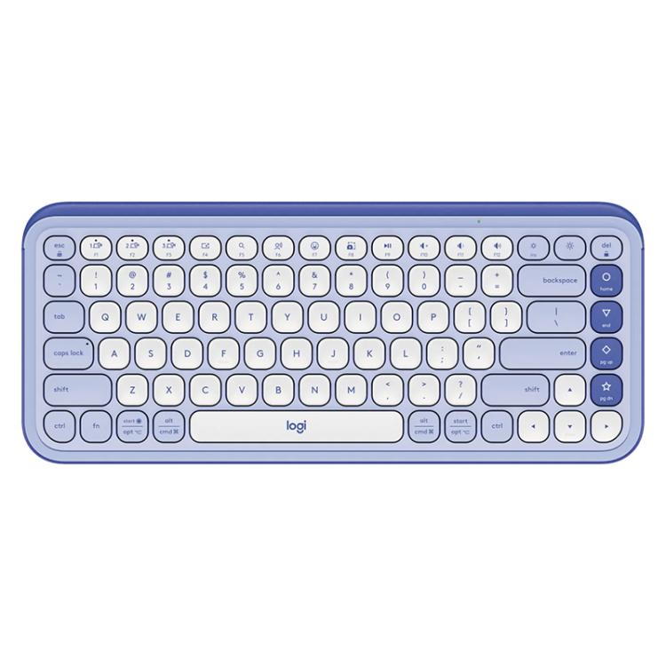 Logitech POP ICON KEYS Wireless Bluetooth Keyboard(Purple) – Maverick Sales
