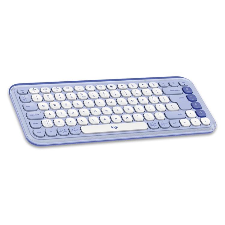 Logitech POP ICON KEYS Wireless Bluetooth Keyboard(Purple) – Maverick Sales