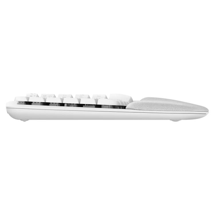Logitech WAVE KEYS Wireless Ergonomic Keyboard(White) – Maverick Sales