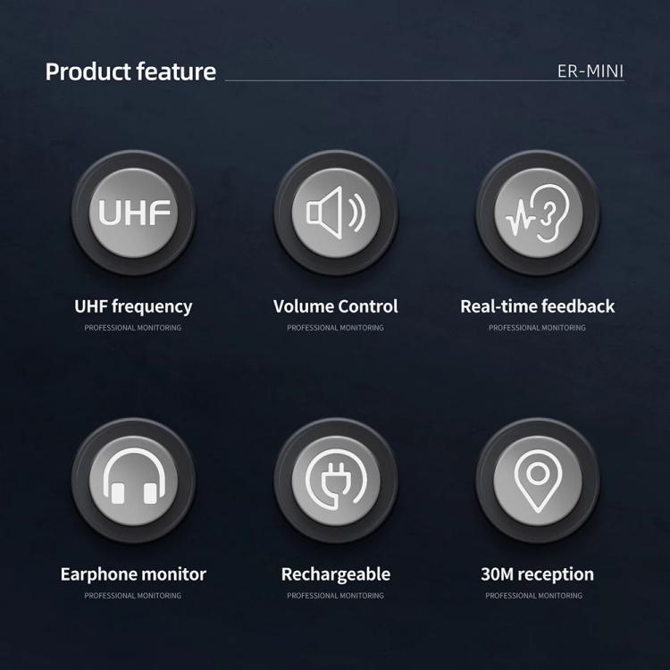 DEBRA ER-mini Portable Wireless Monitor System Transmitter & Receiver ...