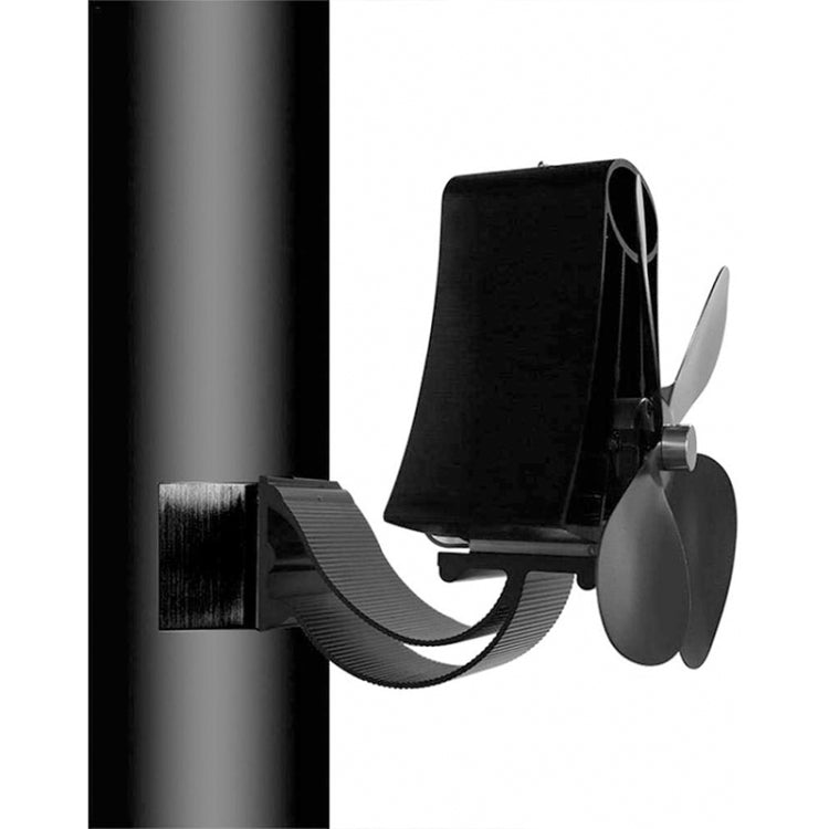 YL-105 4-Blade Aluminum Heat Powered Fireplace Stove Fan(Gold ...