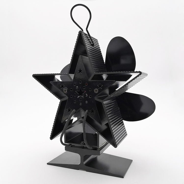 4-Blade Aluminum Heat Powered Fireplace Stove Fan (Gold) – Maverick Sales