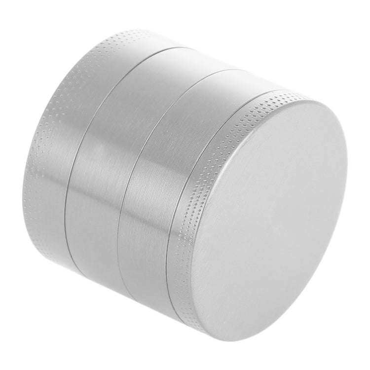 Mini 4-layer 40mm Zinc Alloy Herb Tobacco Cigarette Grinder (Silver ...
