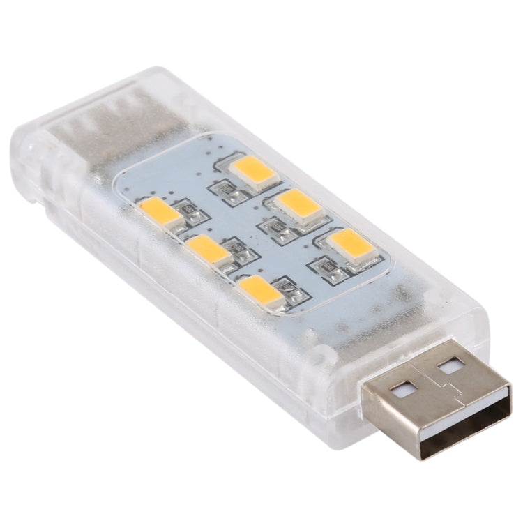 12 LEDs Double Sided Stackable USB Light(Warm White) – Maverick Sales
