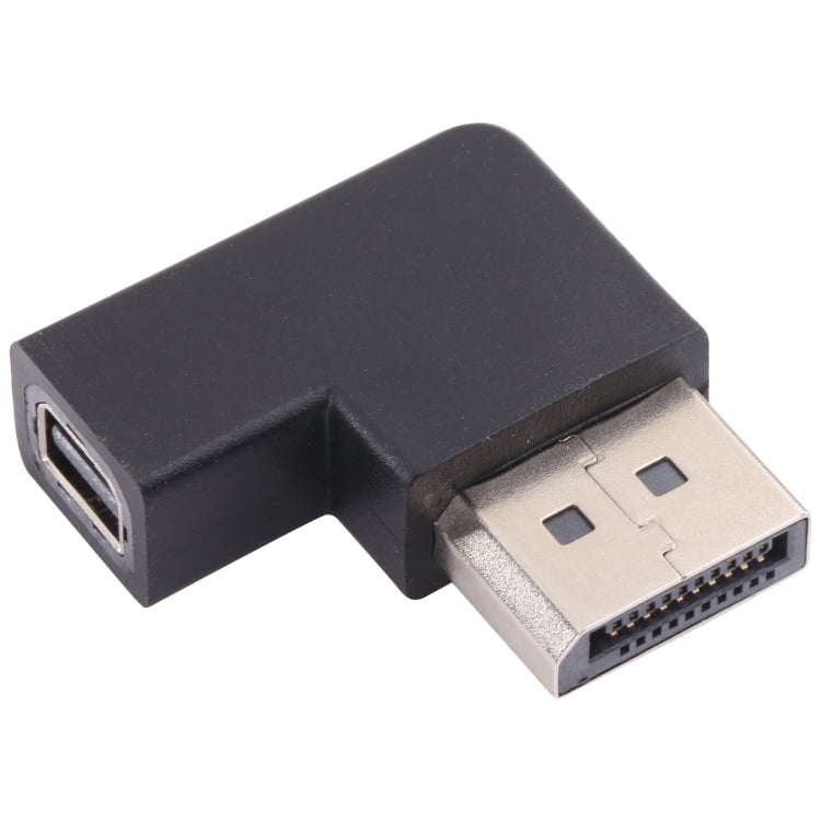 8K DisplayPort Male to Mini DisplayPort Female Elbow Adapter – Maverick ...