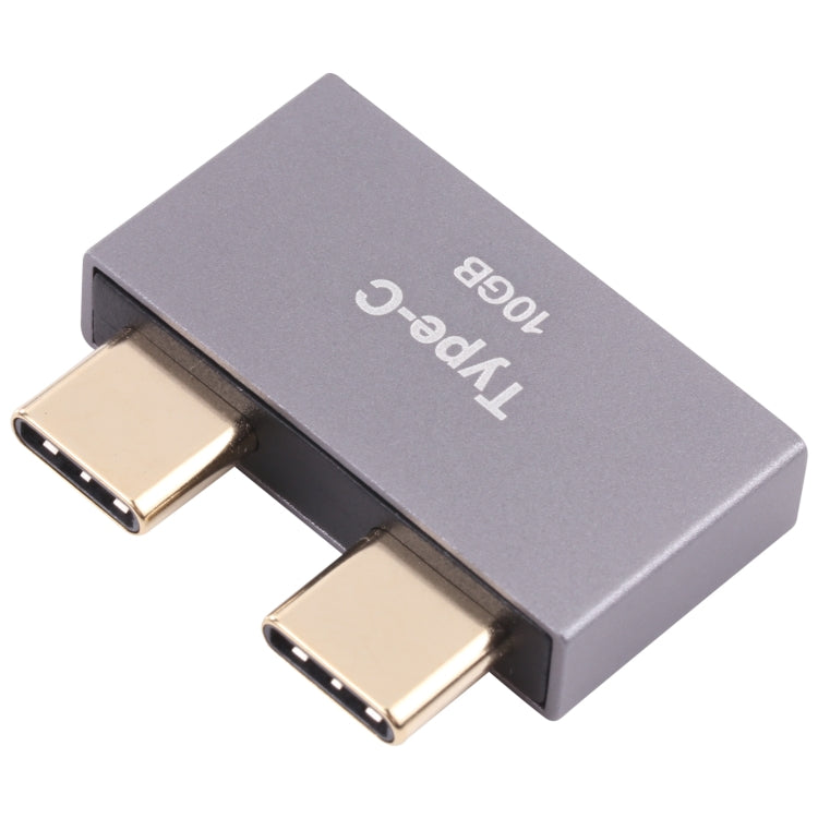 Double USB-C / Type-C Male to Double USB-C / Type-C Female Adapter ...