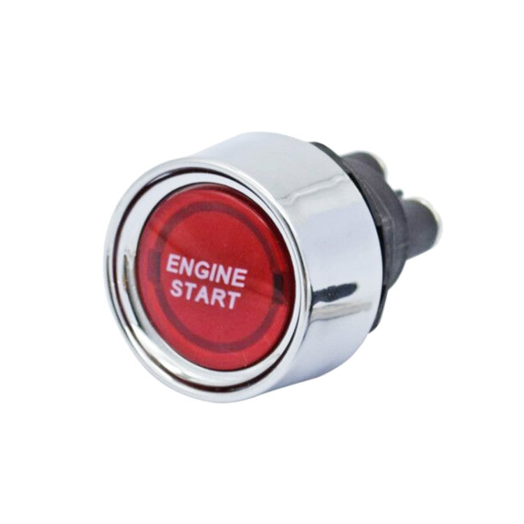 Red Light Push Start Ignition Switch for Racing Sport (DC 12V)(Red ...