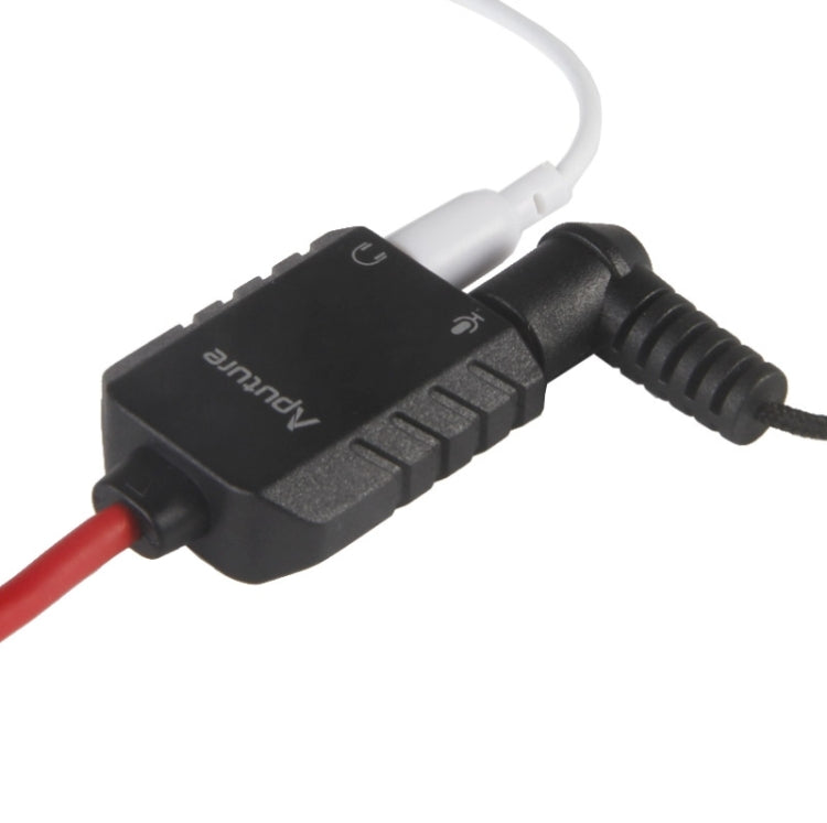 Aputure 3.5mm Audio Y Male to 2 Female Headset Mic Splitter Cable ...