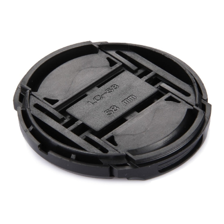 58mm Center Pinch Camera Lens Cap(Black) – Maverick Sales