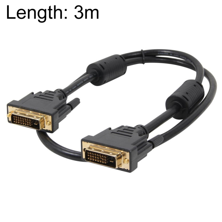 DVI 24+1P Male to DVI 24+1P Male Cable, Length: 3m(Black) – Maverick Sales