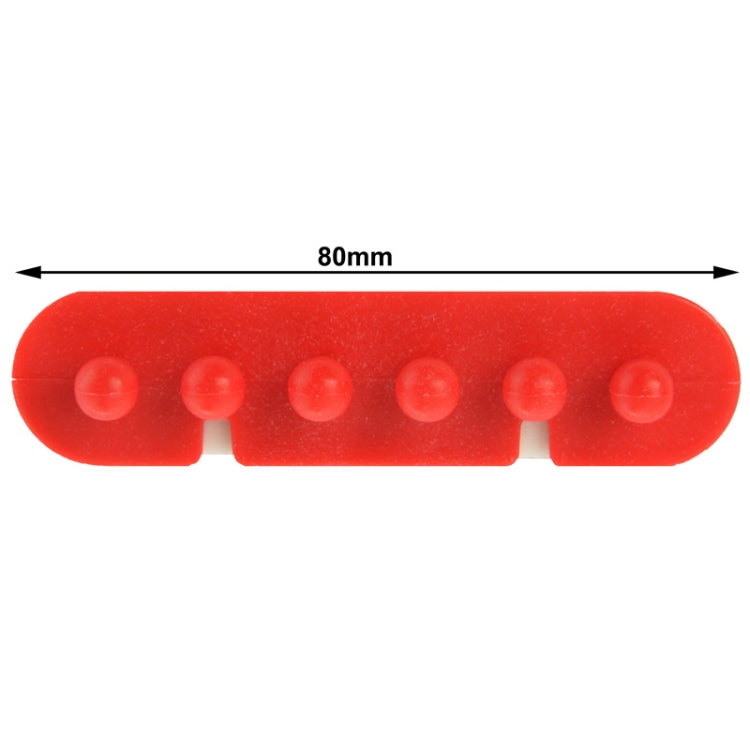 CC-595 Plastic Wire Cable Adhesive Plug Holder (Pair), Random Color De ...