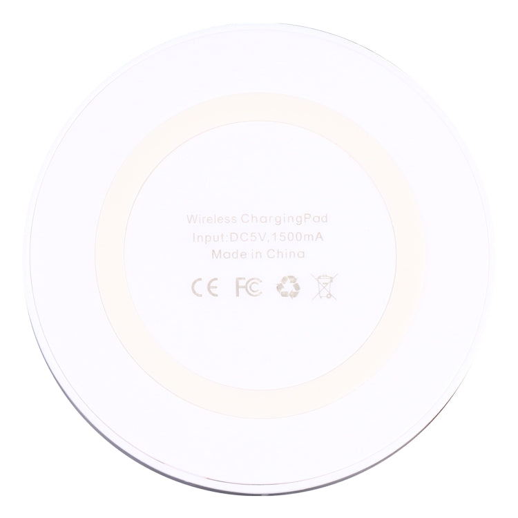 5W Universal QI Standard Round Wireless Charging Pad(White) – Maverick ...