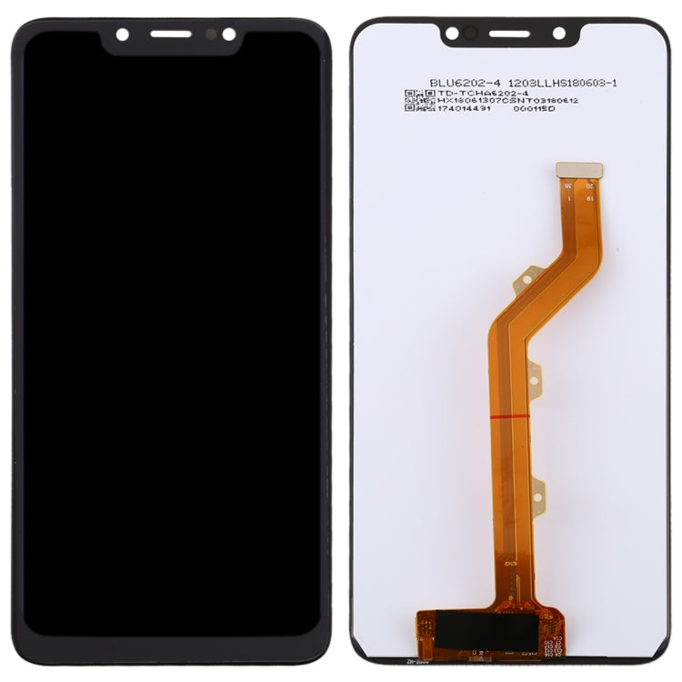 TFT LCD Screen for Tecno Spark 3 KB7 with Digitizer Full Assembly (Bla ...