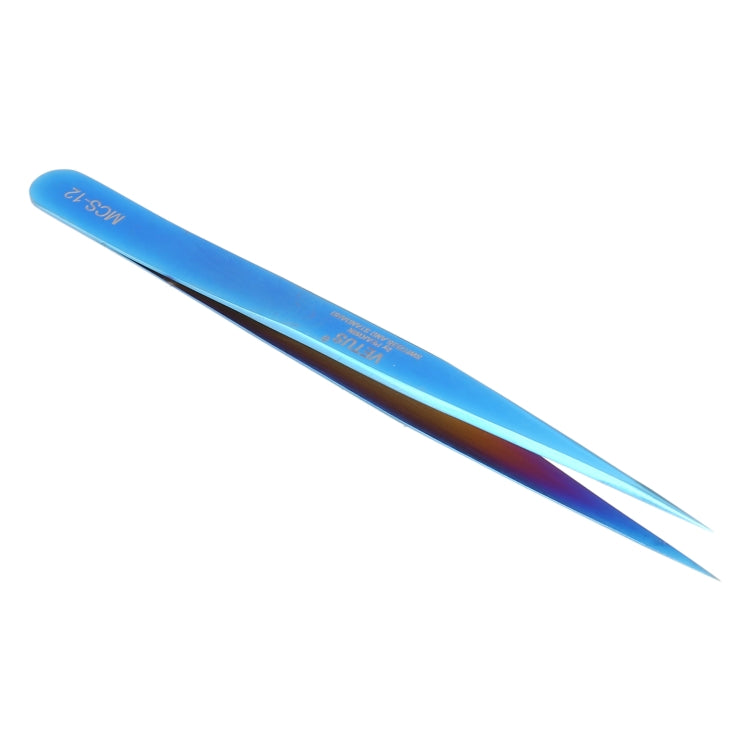 Vetus MCS-12 Bright Color Tweezers(Blue) – Maverick Sales