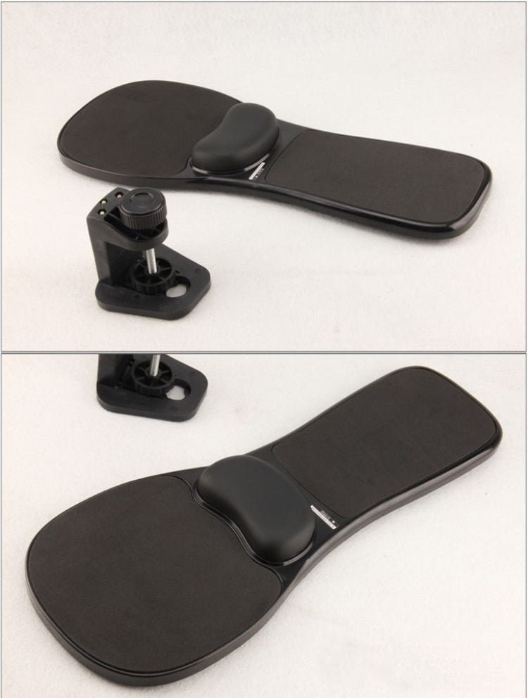Rotation Computer Desktop Laptop Mouse Tray Elbow Pad Wrist Rest Plate ...
