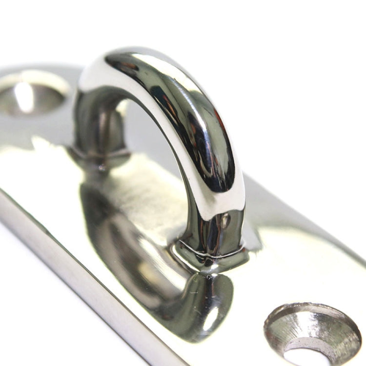 316 Stainless Steel Oval Boat Plate Seat Hand Rowing Boat Fixed Seat A ...