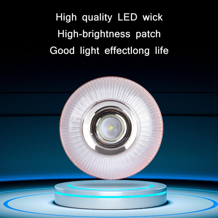 V16 Car LED White Emergency Warning Light Strong Magnetic Induction Fl ...