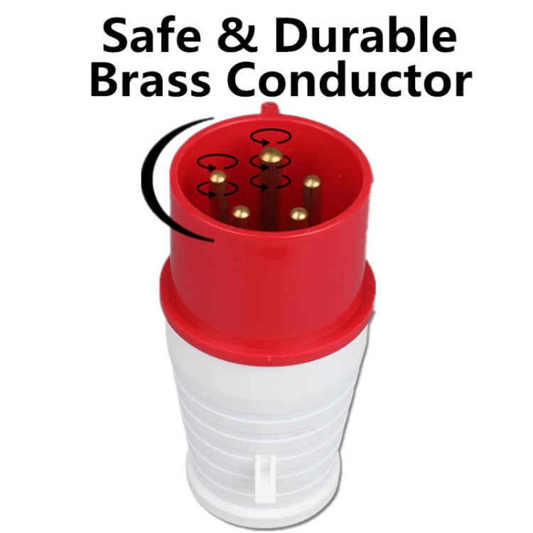 Industrial Plug IP44 Waterproof Aviation Connection Plug, Style: 4 Cor ...