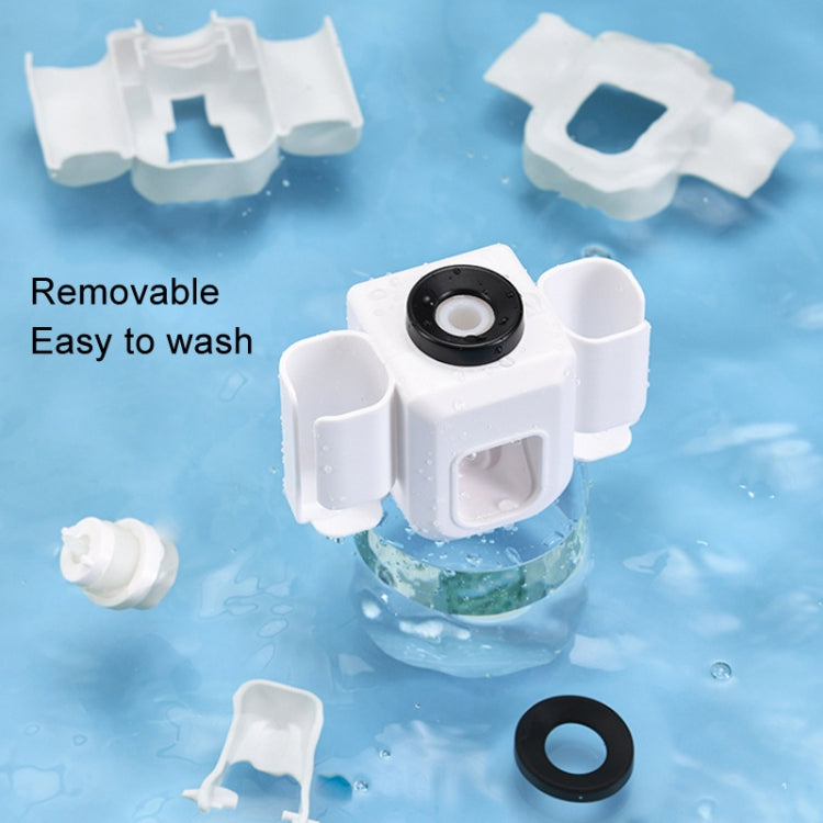 Electric Toothbrush Holder Automatic Toothpaste Squeezer Bathroom Wall ...