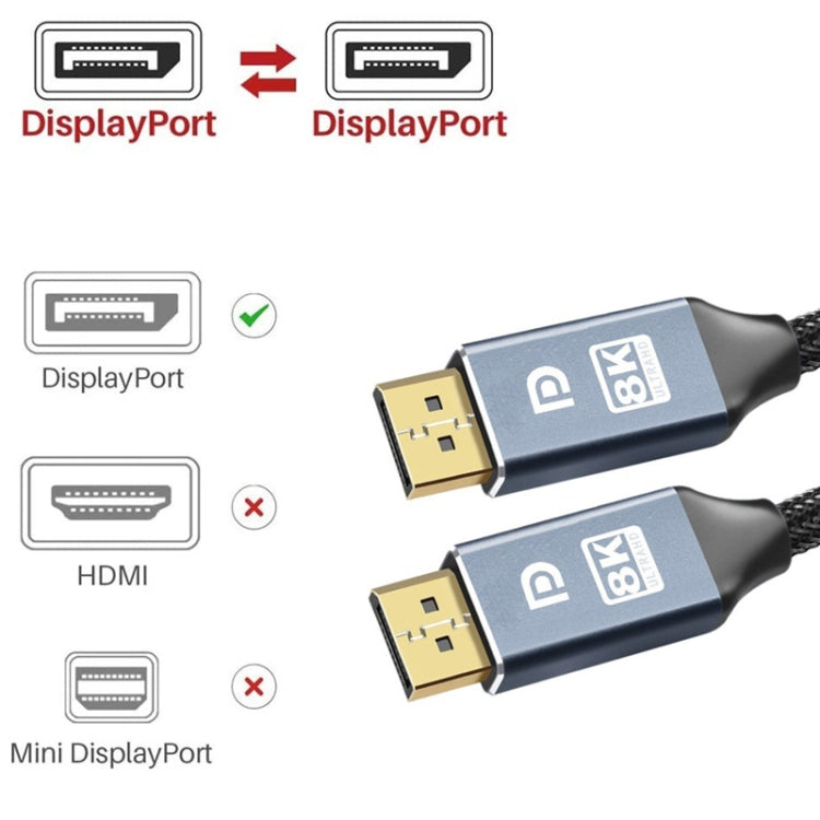 1.5m 1.4 Version DP Cable Gold-Plated Interface 8K High-Definition Dis ...