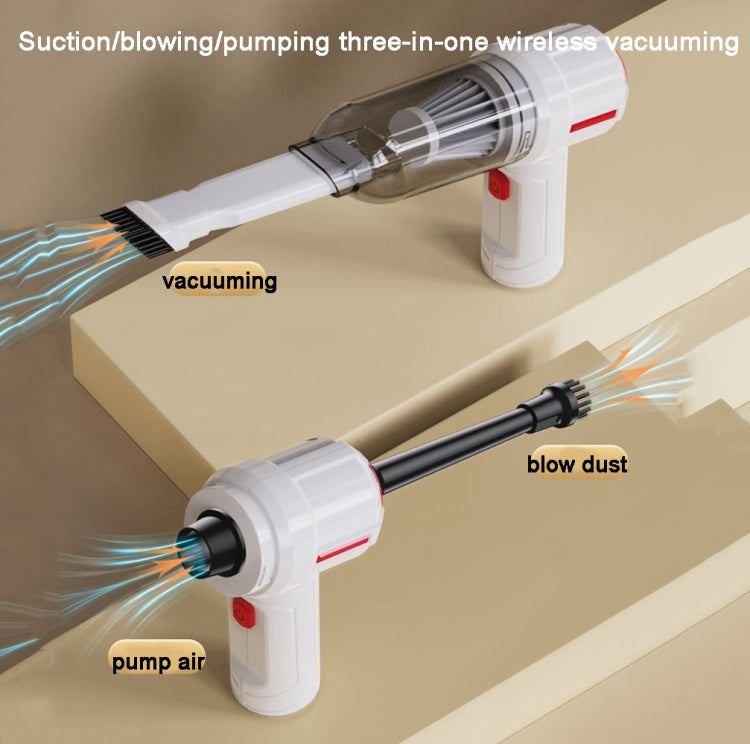 SUITU ST-6629 3 In 1 5500pa Car Wireless Vacuum Cleaner Blowing Suctio ...