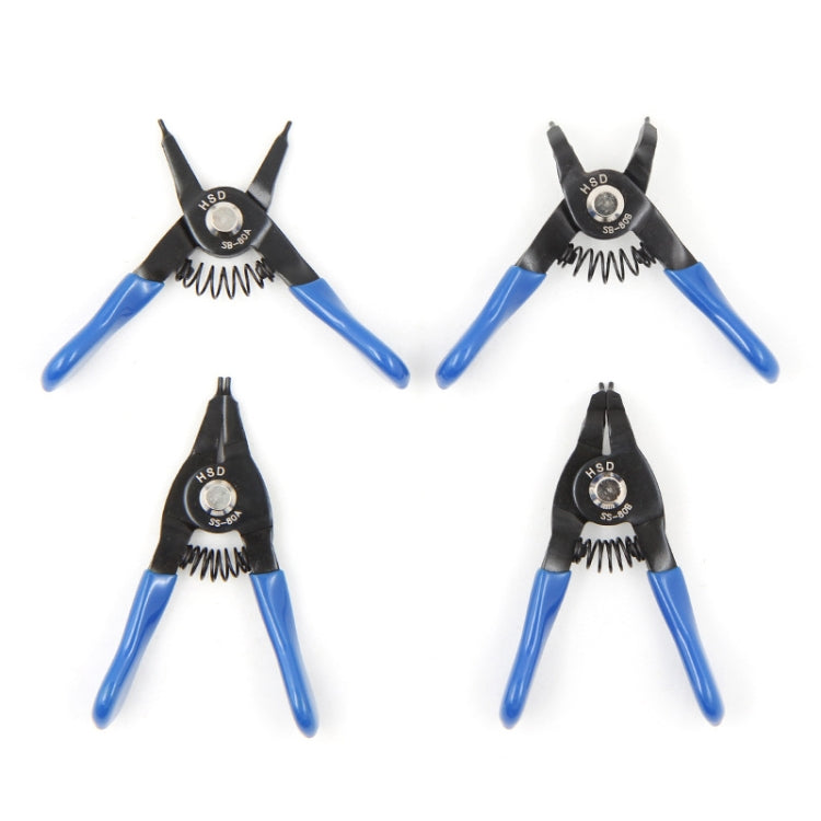 HSD SS-80B Outer For Shaft Curved 10-25mm Compact Spring-Loaded Pliers ...