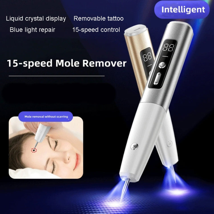15 Gears Rechargeable Mole Spotting Pen Laser Beauty Instrument Spot R ...