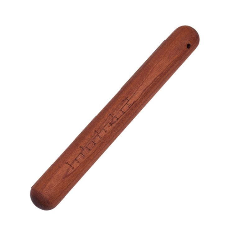 30x3.6cm Home Wooden Rolling Pin Nonstick Red Sandalwood Rolling Stick ...