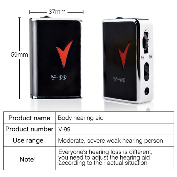 V99 Box Sound Amplifier Aid Hearing Aid Earphone – Maverick Sales