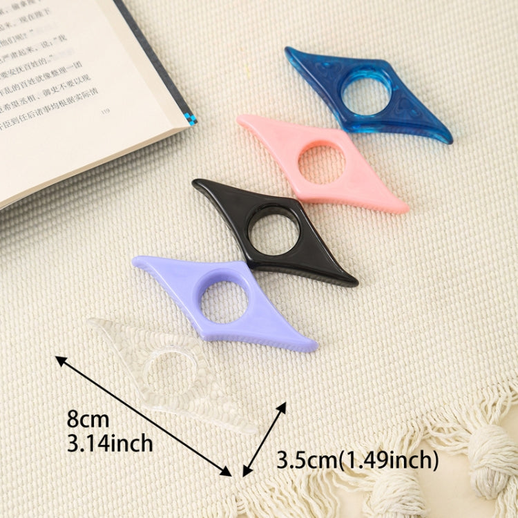 Thumb Bookmark Acrylic Book Holder Support Reading Aids For Students(P ...