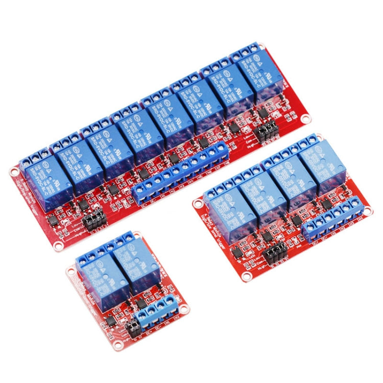 8 Way 5V Relay Module With Optocoupler Isolation Supports High And Low – Maverick Sales