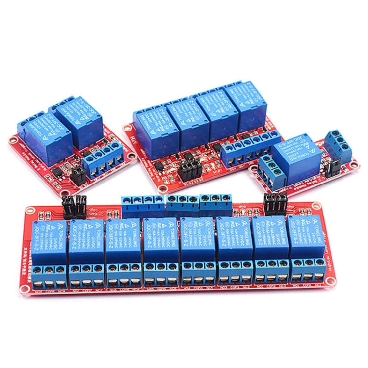 2 Way 5V Relay Module With Optocoupler Isolation Supports High And Low ...