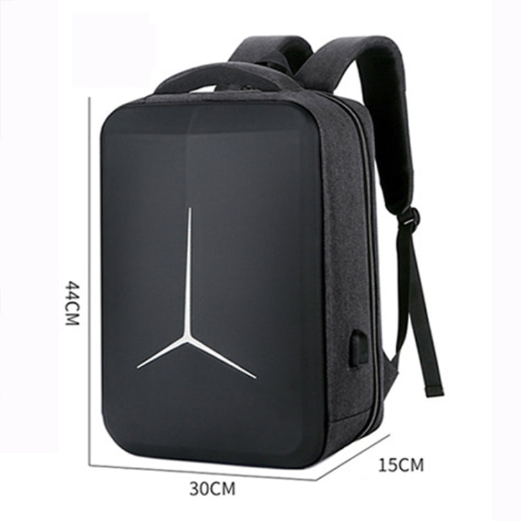 15 inch Large-Capacity Waterproof Business Commuter Laptop Backpack wi ...
