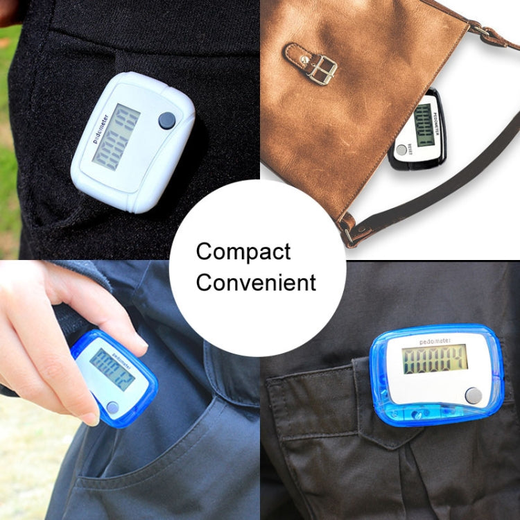 Single Function Pedometer Single Key Running Electro-Mechanical Counte ...