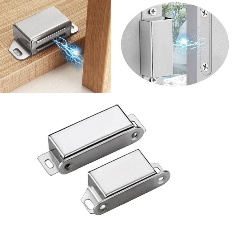 02C Stainless Steel Magnetic Door Catch Kitchen Cabinet Catches Magnet ...
