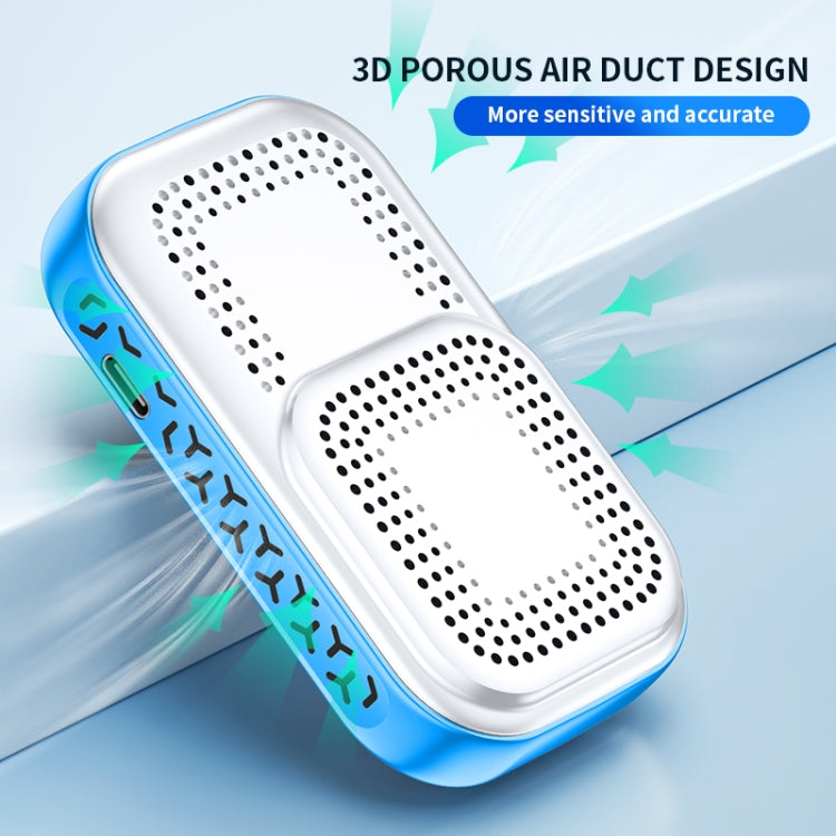 Portable Carbon Monoxide Detector Outdoor Home Detection Alarm(Blue ...